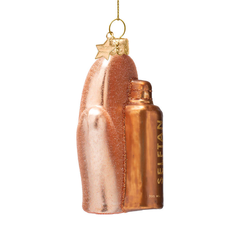 Self Tanning Foam Glass Ornament – The Fizz Boutique