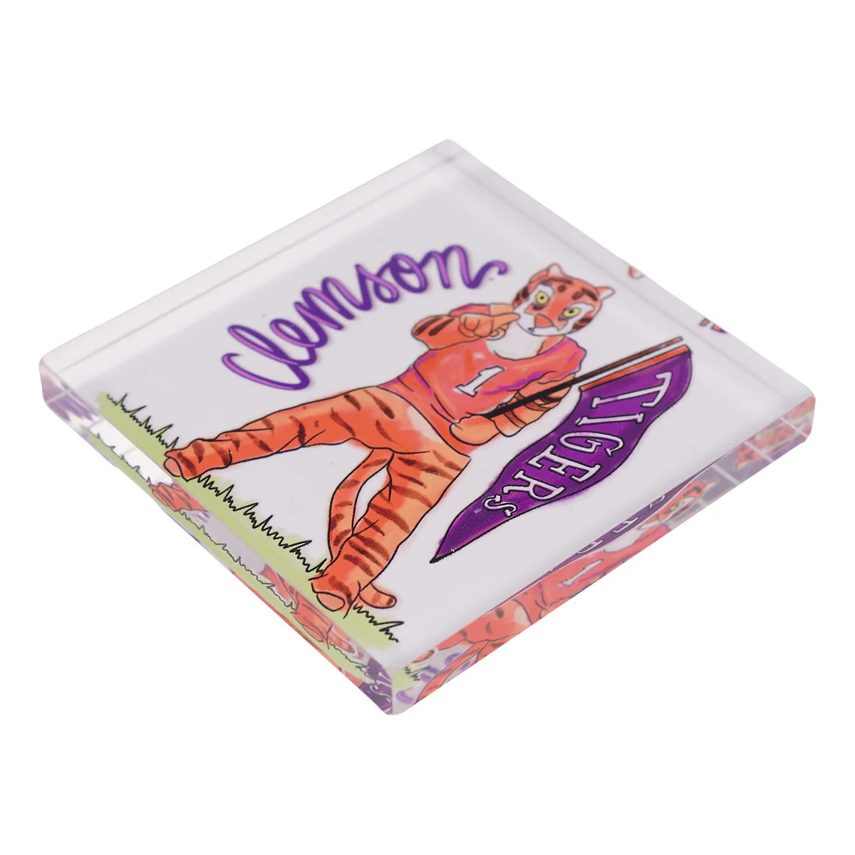 Clemson Mascot Napkin Weight – The Fizz Boutique